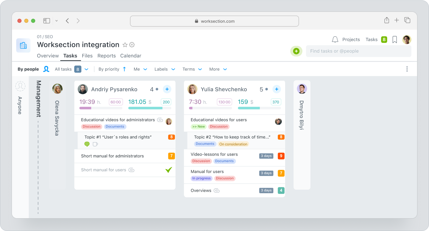 How to create a kanban board in Excel, Teams, Notion, Azure, Worksection