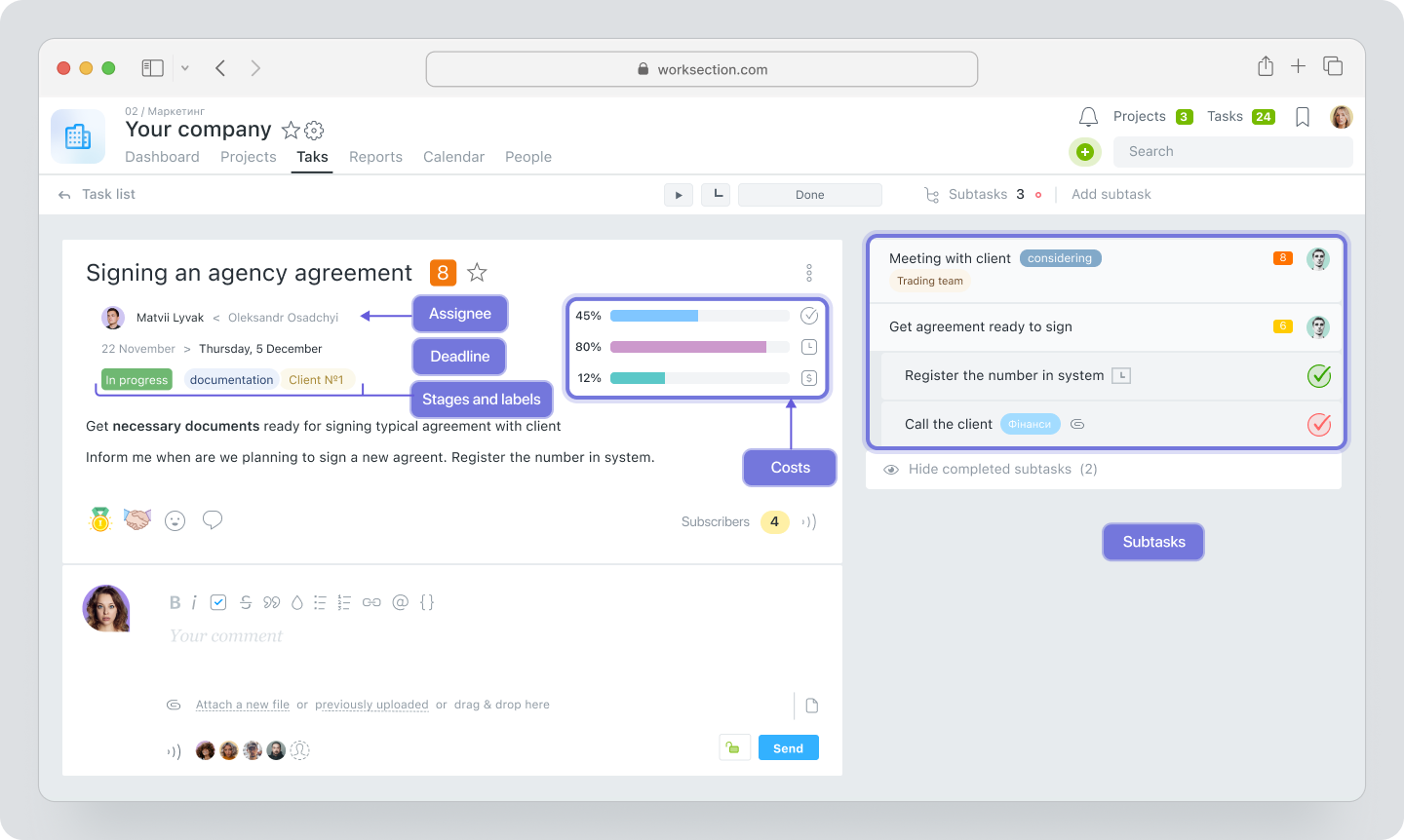 How to use Jira, Trello, Asana, Worksection for project management