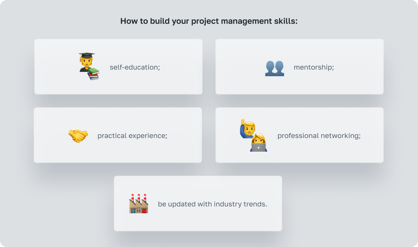 Top Project Management Skills: Soft, Hard & Technical