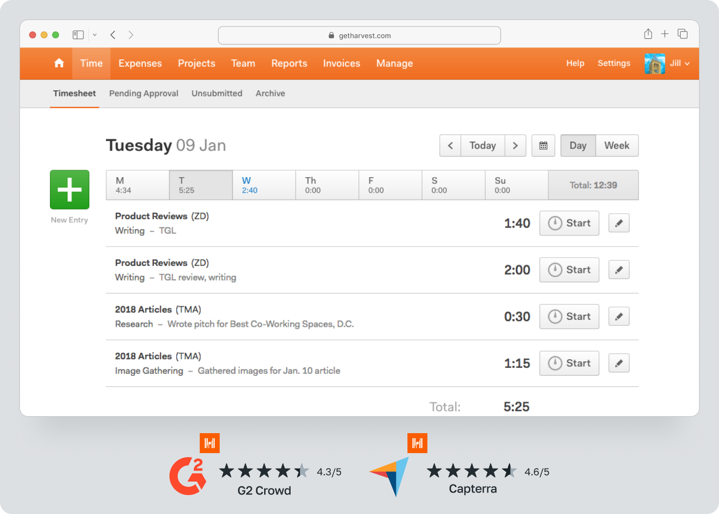 Top 10 Clockify Alternatives in 2025
